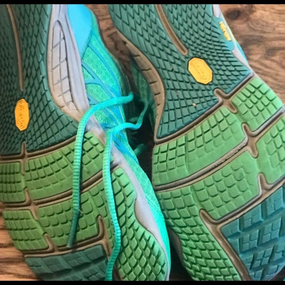 Merrell Green Barefoot Minimalist Running Shoe 7.5 - Gem